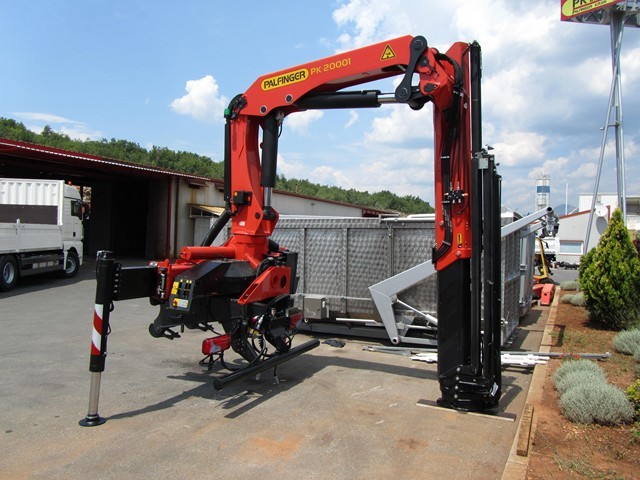 Palfinger dizalica PK 20001 i tovarni sanduk za tvrtku Velebit Promet ...